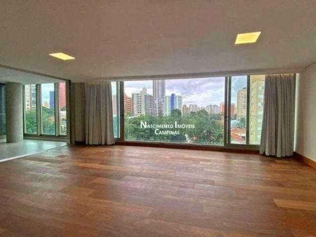 Apartamento com 4 suítes à venda, Alto Padrão, 257 m² por R$ 4.600.000 Cambuí Campinas/SP