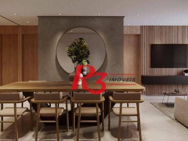 Apartamento com 4 suítes à venda, por R$ 3.890.000 Ponta da Praia Santos/SP