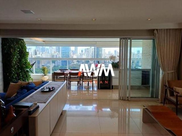Apartamento com 4 Suítes MOBILIADO à venda, 306 m² por R$ 2.990.000 Setor Oeste Goiânia/GO
