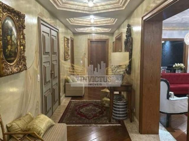 Apartamento com 4 Suítes no Condomínio Crystal Pallace para Comprar, 440m² Vila Bastos, Santo Andr