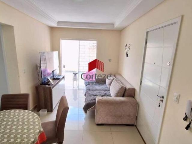 Apartamento com 51,26m² 2 quartos, à venda, no bairro Parque da Fonte em São José dos Pinhais