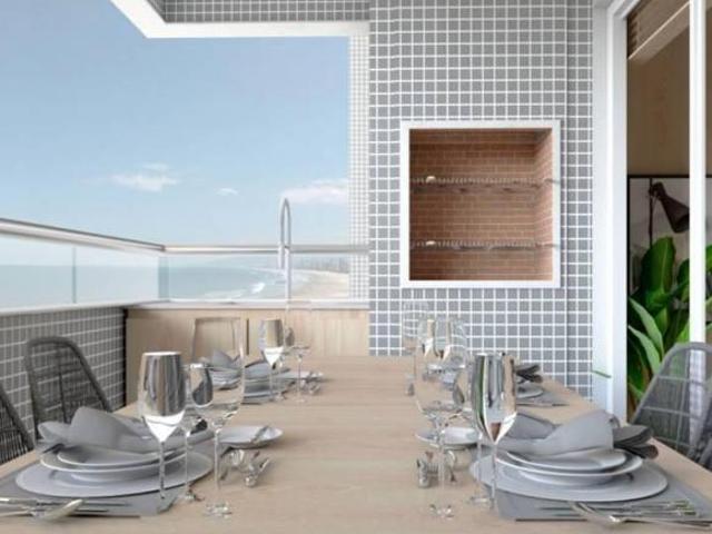 APARTAMENTO COM 53,63 m² REAL PRAIA GRANDE SP