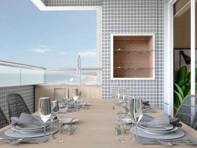 APARTAMENTO COM 53,63 m² REAL PRAIA GRANDE SP