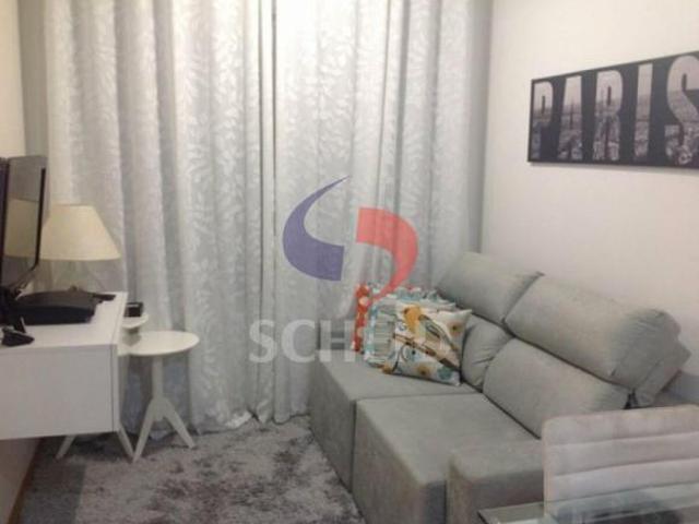 APARTAMENTO COM 53 M², COM 2 DORMITÓRIOS, SALA, COZINHA, BANHEIRO, GARAGEM