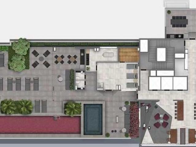 Apartamento com 55,43 m², com 1 suíte, com 1 vaga em Moema próximo a estação