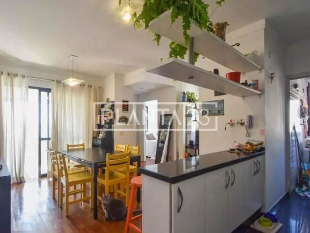 Apartamento com 55 m², 1 quarto e 1 vaga à venda no bairro Brooklin