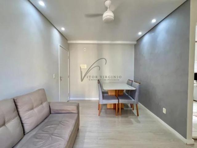 Apartamento com 55m2 no condomínio bosques da Itália em Americana