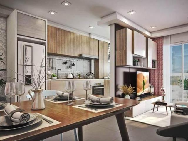 APARTAMENTO COM 57,41 m² FORTE PRAIA GRANDE SP