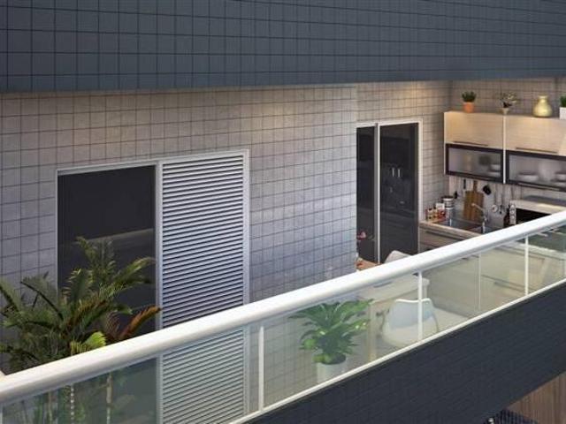 APARTAMENTO COM 58,14 m² AVIAÇÃO PRAIA GRANDE SP