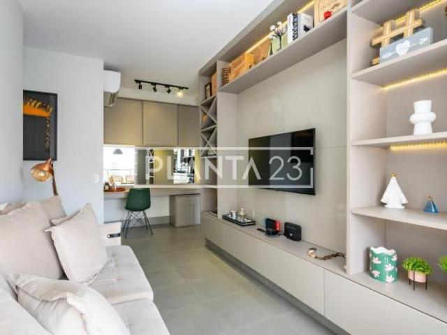 Apartamento com 58 m², 2 quartos sendo 1 suíte à venda no bairro Pinheiros