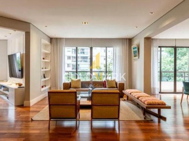 Apartamento com 5 dormitórios escritório 6 vagas 326m² Vila Nova Conceição