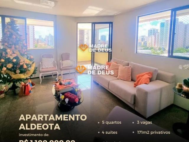 Apartamento com 5 Quartos e 5 banheiros à Venda, 172 m² por R$ 1.100.000