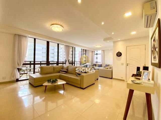 Apartamento com 5 dormitórios sendo duas suitis à venda, 216 m² por R$ 1.280.000 Pitangueiras Gu
