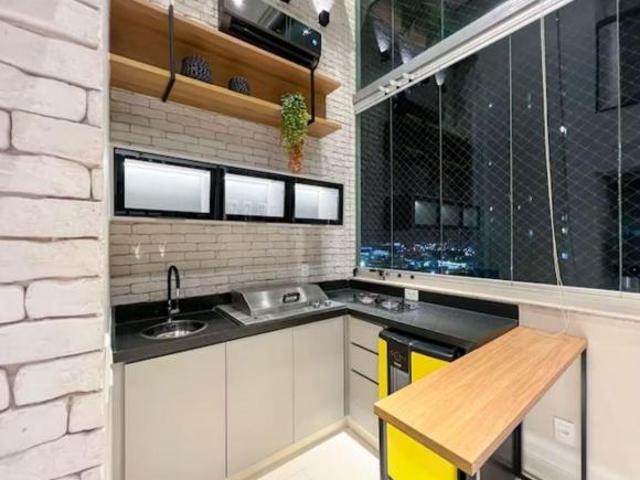 Apartamento com 68 mts², 3 quartos com Varanda Gourmet em Santos