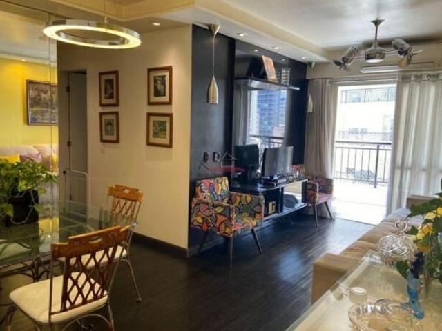 Apartamento com 70m² de área útil, 2 dormitórios sendo 1 suíte, 2 vagas