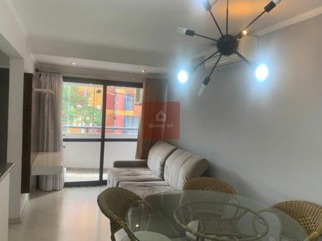 Apartamento com 70m², 2 dormitórios, sendo 1 suíte, 2 vagas MOBILIADO