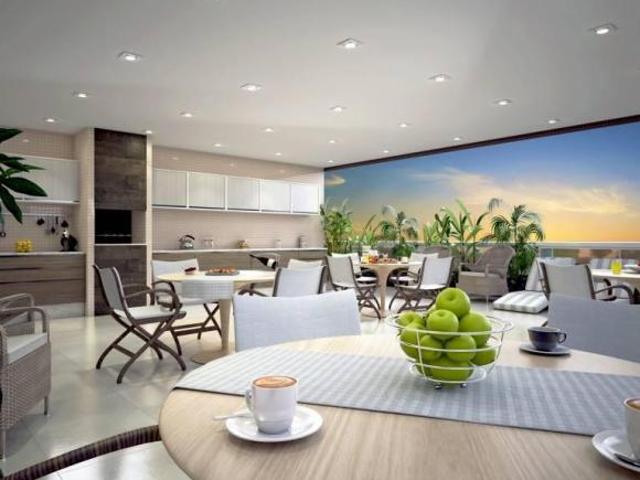 APARTAMENTO COM 72,27 m² GUILHERMINA PRAIA GRANDE SP