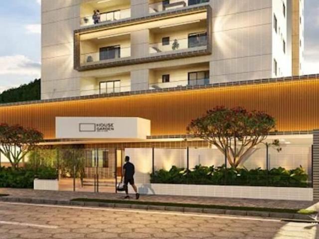 APARTAMENTO COM 73,36 m² FORTE PRAIA GRANDE SP