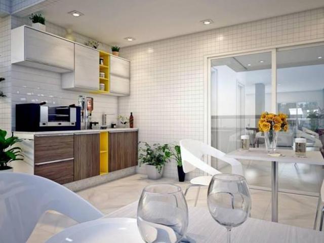 APARTAMENTO COM 73,65 m² MARACANÃ PRAIA GRANDE SP