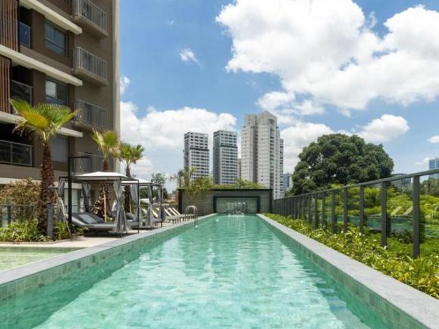 Apartamento com 74,69 m2, com 2 suítes, lavabo e 1 vaga a venda novo Brooklin