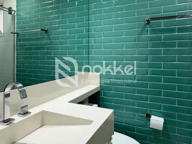 Apartamento com 74 m², 1 quarto suíte, porteira fechada mobiliado, à venda no bairro do Brooklin