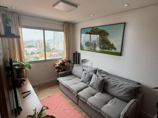 Apartamento com 75m², 3 dormitórios sendo 1 suíte e 1 vaga Baeta Neves/ SBC