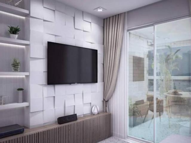 APARTAMENTO COM 76,85 m² FORTE PRAIA GRANDE SP