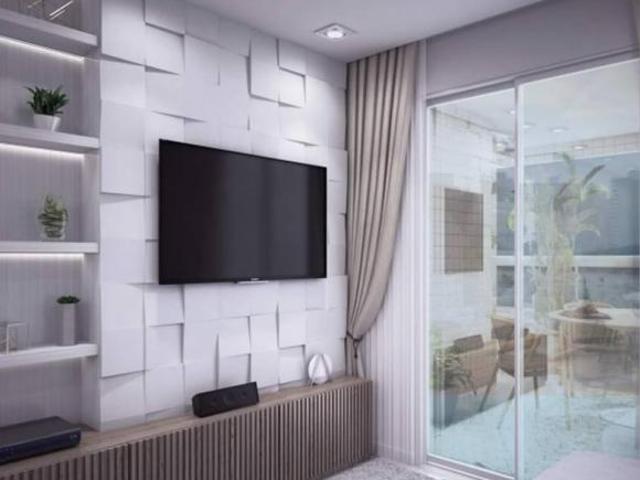 APARTAMENTO COM 76,85 m² FORTE PRAIA GRANDE SP