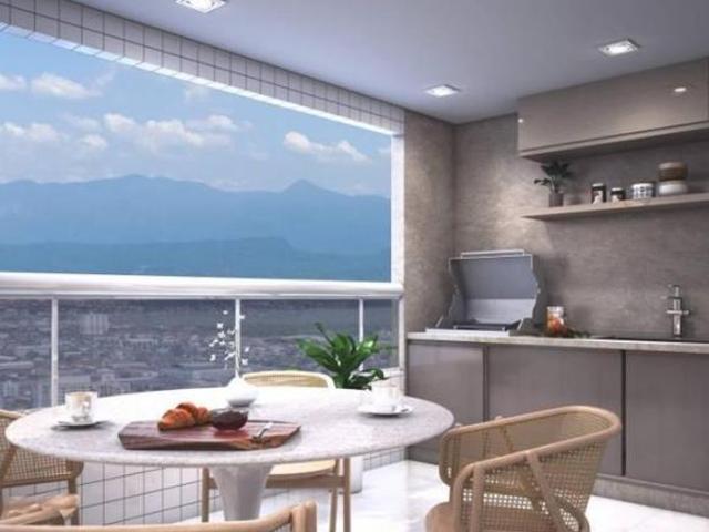 APARTAMENTO COM 79,11 m² FORTE PRAIA GRANDE SP