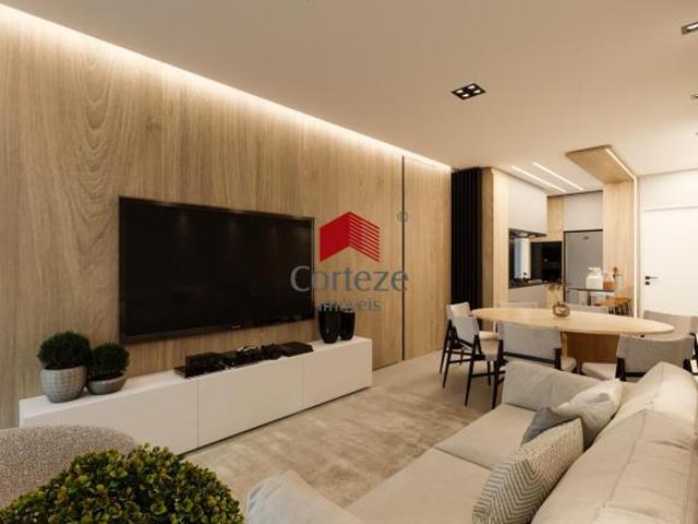 Apartamento com 84,8m² 3 quartos, à venda, no bairro Bacacheri em Curitiba