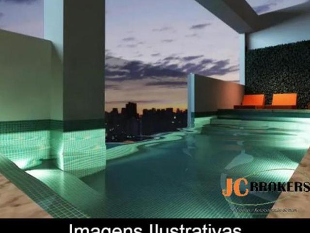 Apartamento com 86m2, 2dormitórios, 2suítes, sala com varanda integrada, Ar Condicionado