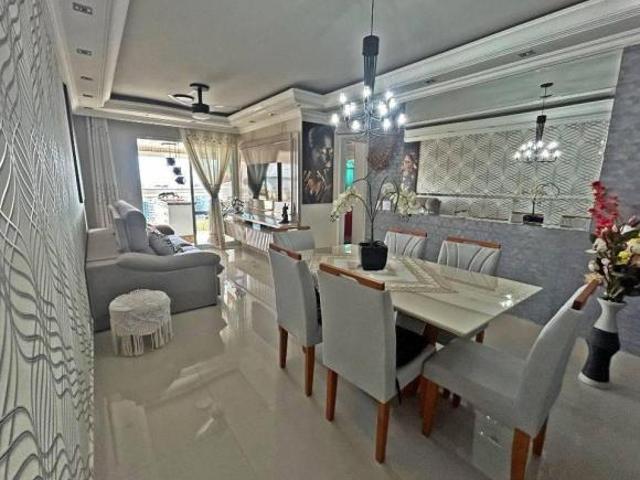 APARTAMENTO COM 95,00 m² BOQUEIRAO PRAIA GRANDE SP