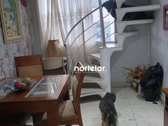 apartamento com cobertura a venda 4 quarto 1 vaga de garagem 380.000