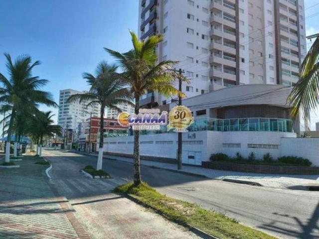 Apartamento com Ampla Vista para o Mar. Praia de Mongaguá. Lazer completo