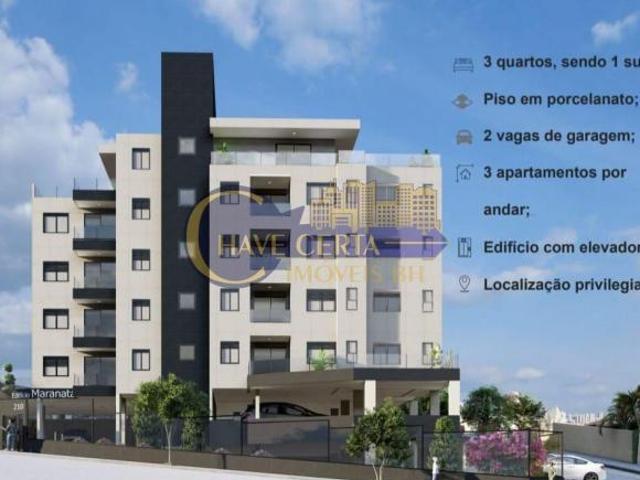 Apartamento Com área externa em Diamante Barreiro, Belo Horizonte/MG