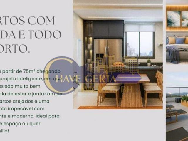 Apartamento Com área externa em Flamengo, Contagem/MG