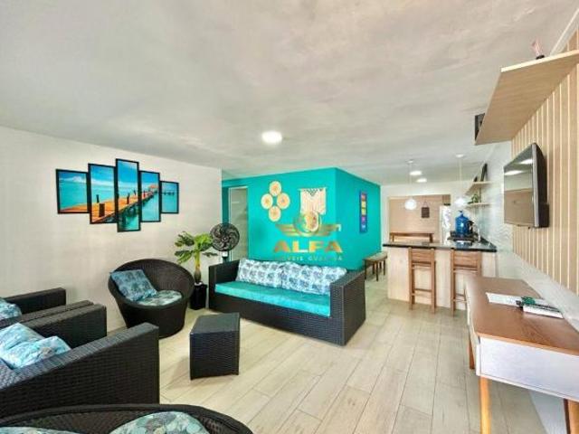 Apartamento com Área Gourmet à Venda na Praia da Enseada – Guarujá/SP | Alfa Imóveis Guarujá
