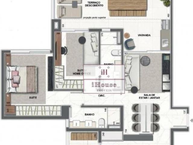 Apartamento com Area privativa 2 quartos para venda Vila da Serra