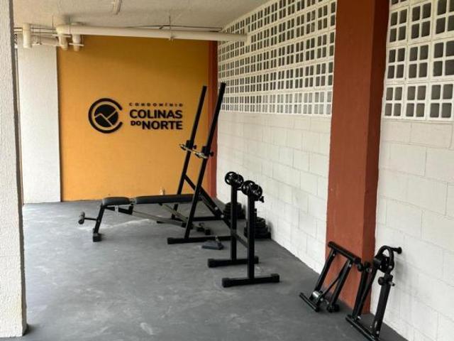 Apartamento com gardem em condomínio clube