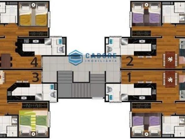Apartamento com dois quartos no Esplanada