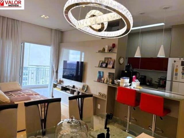 Apartamento com duas suítes, à venda, no bairro do Morumbi / SP 100m²  mobiliado  1 suítes