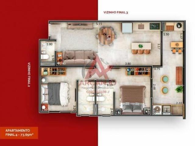 Apartamento com entrega em 2026 B.Itaguá/ Ubatuba SP