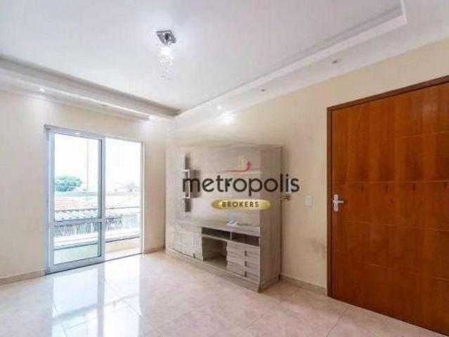 Apartamento com elevador 3 dormitórios à venda, 89 m² por R$ 500.000 Vila Cecília Maria Santo An