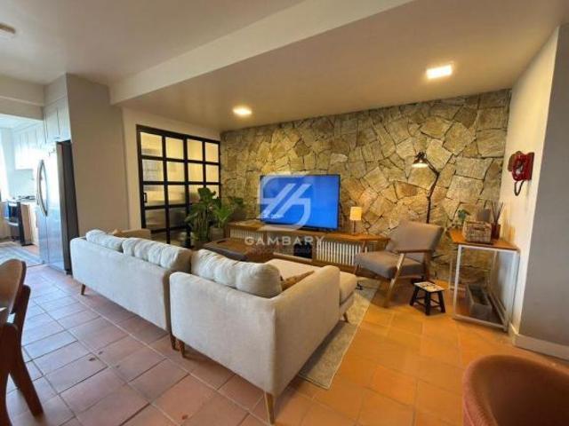 Apartamento com estilo rústico à venda, 2 suítes, 97m², Edifício Atmo/Votorantim