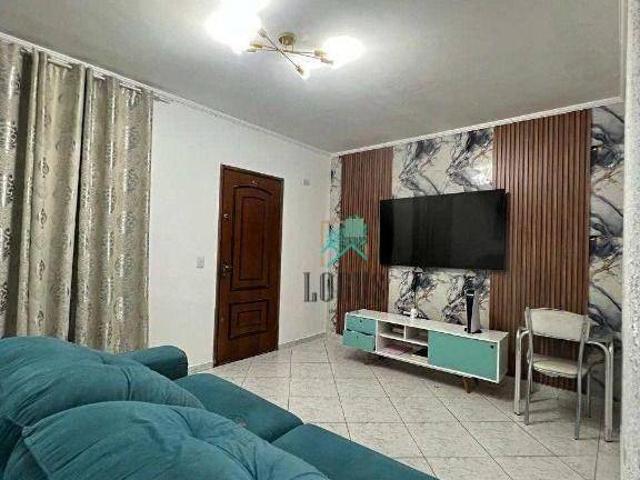 Apartamento com ótima disposição de 66m², 2 quartos, à venda por R$ 298.000 Pq. Marajoara, Santo A