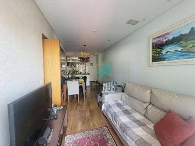 Apartamento com ótima disposição, 65m² composto por 2 quartos, à venda por R$ 395.000 Centro, SBC/
