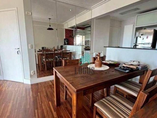 Apartamento com ótima disposição 80m², Planta de 3 dormitórios sendo 1 suíte, à venda por R$ 740.000