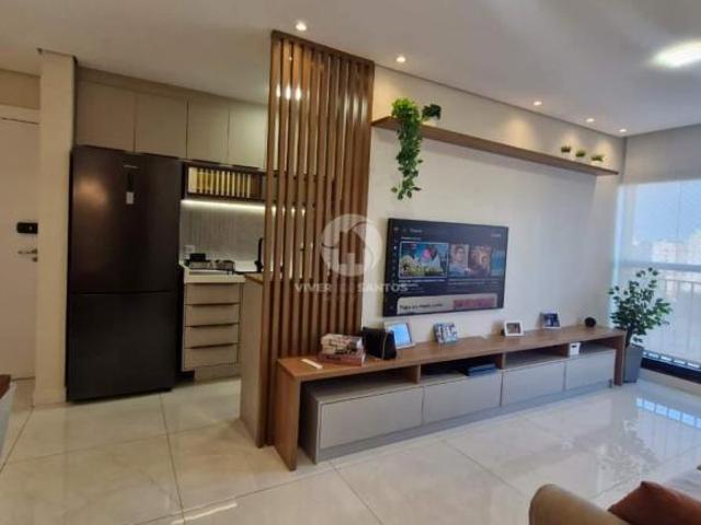 apartamento com lazer completo 2 quartos 1 suite 1 vaga SANTOS SP