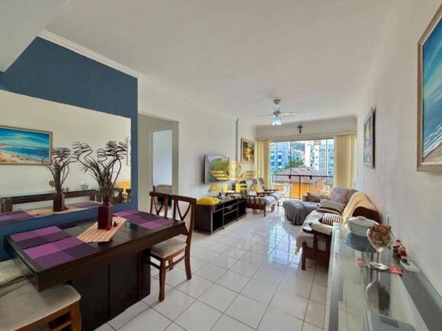 Apartamento com lazer completo e sacada na Praia da Enseada – Alfa Imóveis Guarujá