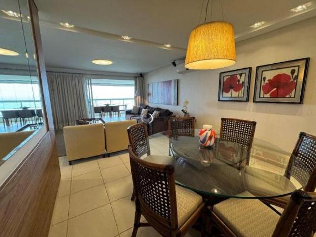Apartamento com linda vista para mar, lazer estilo club, com 3 vaga